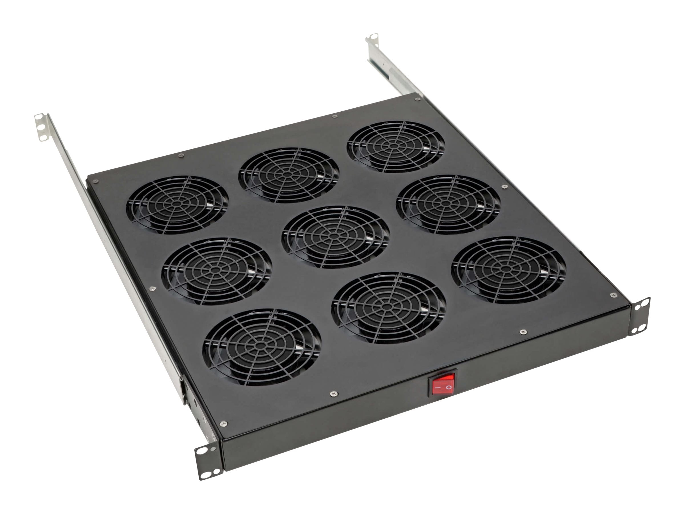 Tripp Lite 1U 19" Rack 9 120V High-Performance Fan Tray C14 Inlet ...
