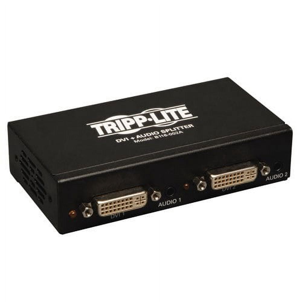 Tripp Lite 2-Port DVI Single Link Video / Audio Splitter / Booster DVIF ...
