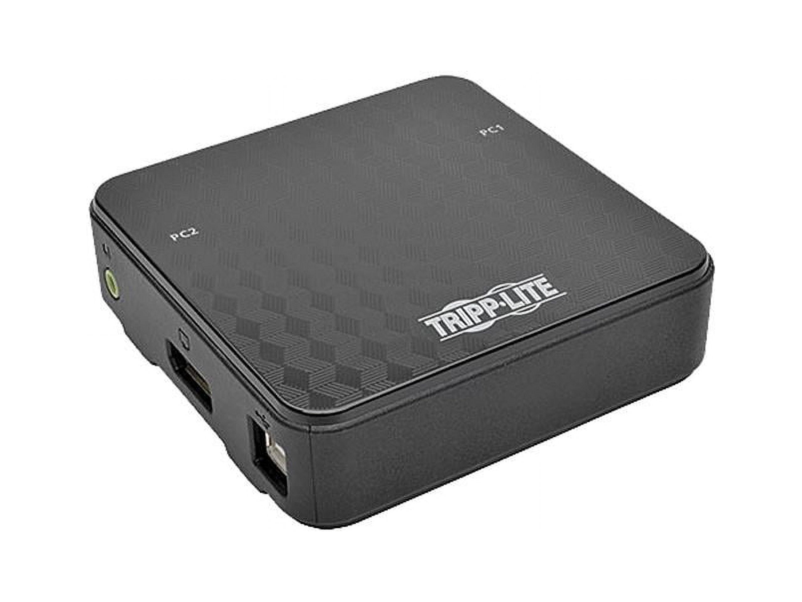Tripp Lite 2-Port DisplayPort 1.2 KVM Switch with Audio, Cables and USB ...