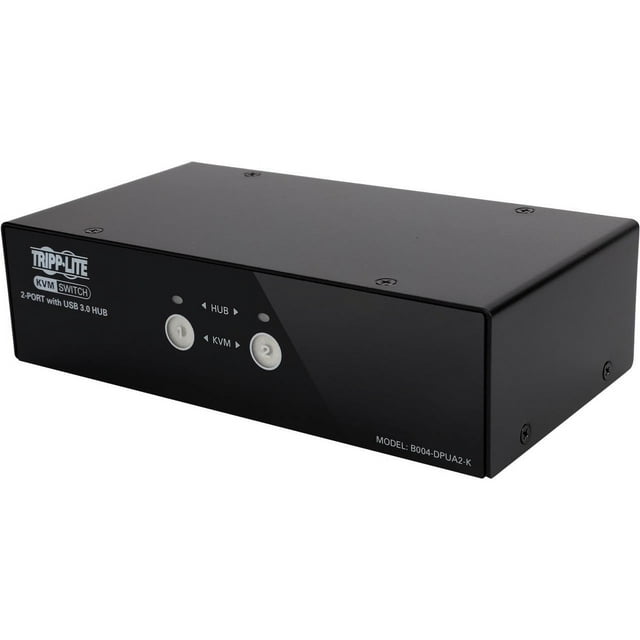 Tripp Lite 2-Port DisplayPort KVM Switch with Audio, Cables & USB 3.0 ...