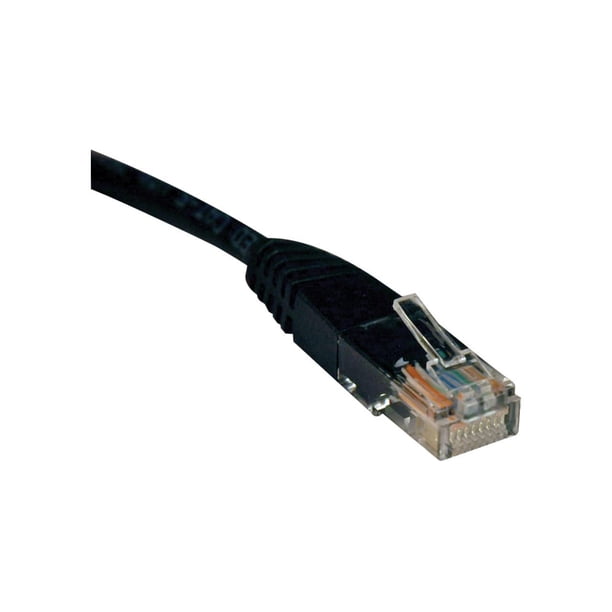 Tripp Lite 20-ft. Cat5e 350MHz Molded Cable (RJ45 M/M) - Black ...