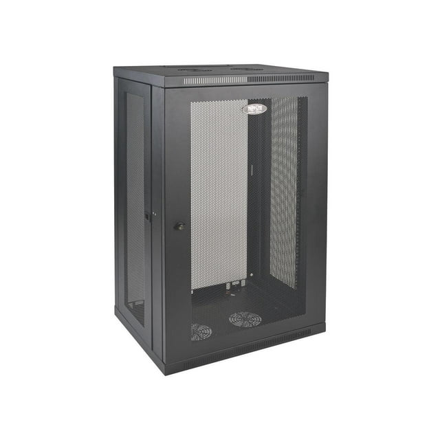Tripp Lite 21U Low-Profile Switch-Depth Wall-Mount Rack Enclosure ...