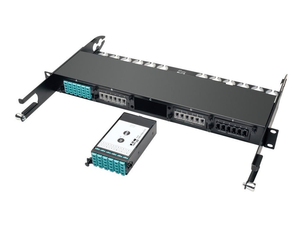 Eaton Tripp Lite Series 24-Fiber Patch Panel MTP/MPO to x12 LC 10Gb ...