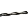 Tripp Lite 24-Port Cat6 / Cat5 Patch Panel STP Shielded RJ45 Ethernet ...
