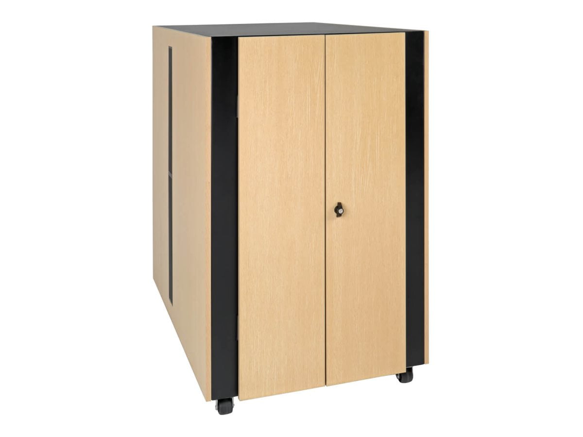 Eaton Tripp Lite Series 24U Soundproof Rack Enclosure Server Cabinet ...