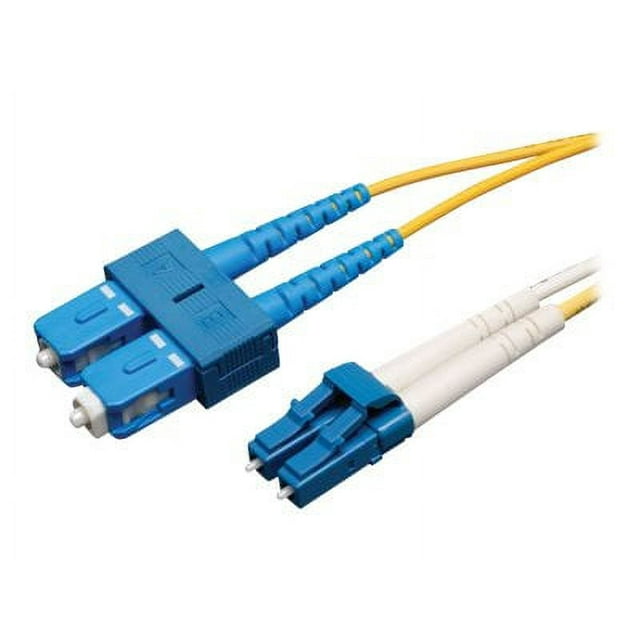 Tripp Lite 25m Duplex Singlemode 8.3/125 Fiber Optic Patch Cable LC/SC ...