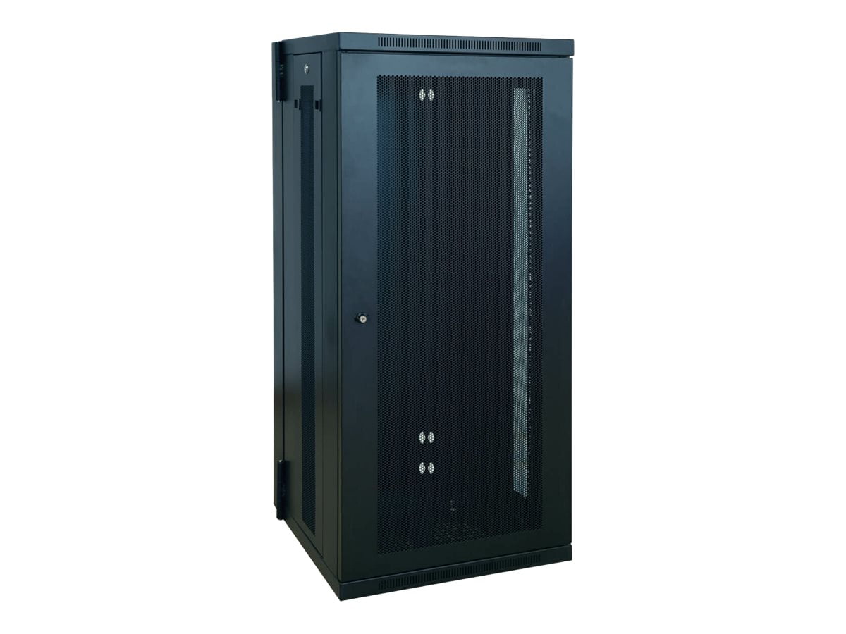 Tripp Lite 26U Wall-Mount Rack Enclosure Cabinet, Hinged Back, Low ...