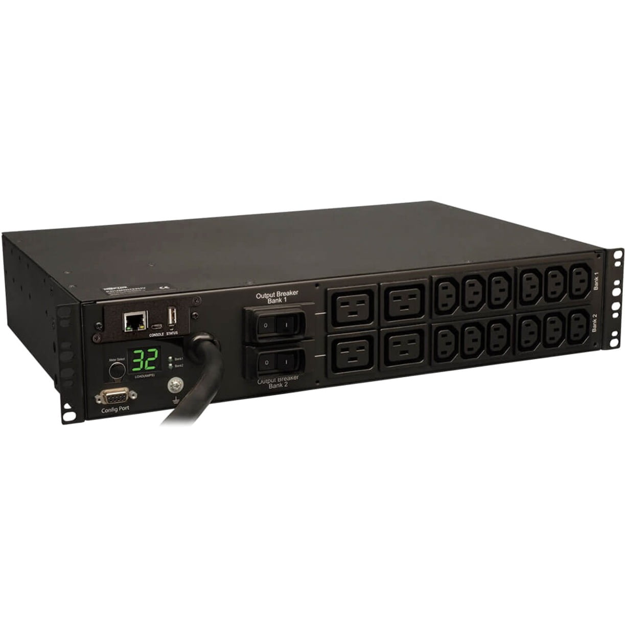 Tripp Lite 2U Rack-Mount 7.4kW Single-Phase Monitored PDU - Walmart.com