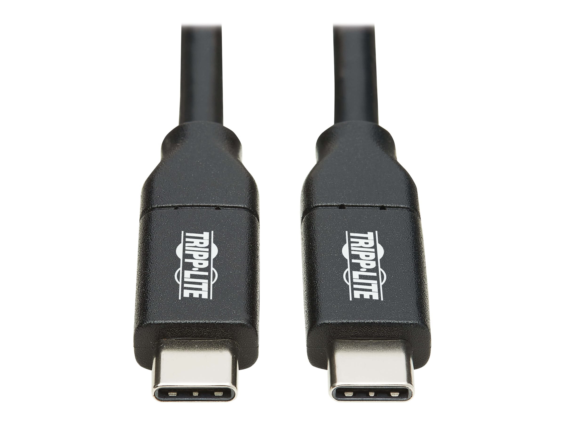 Tripp Lite 3.3ft USB Type C to USB C USB 2.0 Charging Cable Black ...