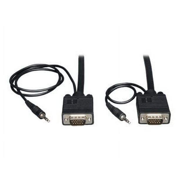 Tripp Lite 30ft VGA Coax Monitor High Resolution Cable with Audio & RGB ...