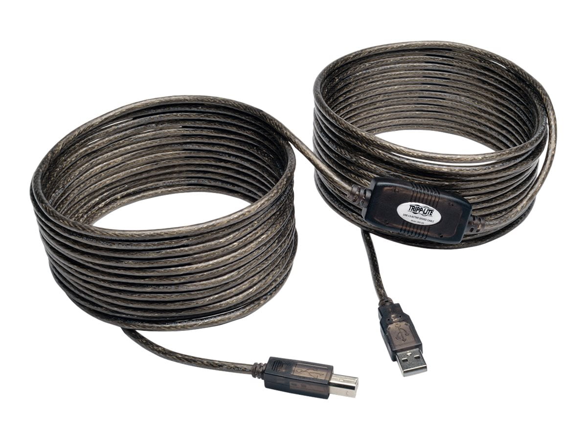 Tripp Lite 36' High-Speed USB 2.0 Active Device Cable - Walmart.com