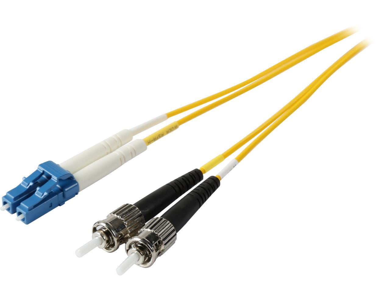 Tripp Lite 3M Duplex Singlemode 9/125 Fiber Optic Patch Cable LC/ST 10 ...