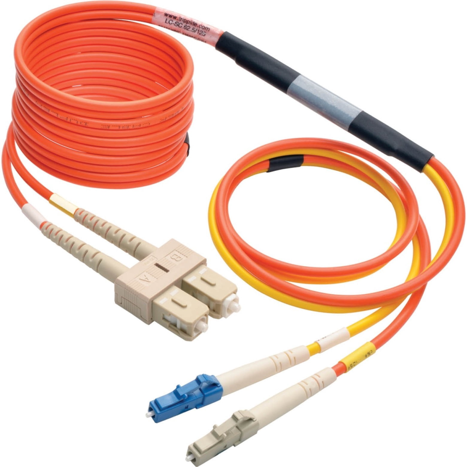 Tripp Lite 3M Fiber Optic Mode Conditioning Patch Cable (LC to SC ...