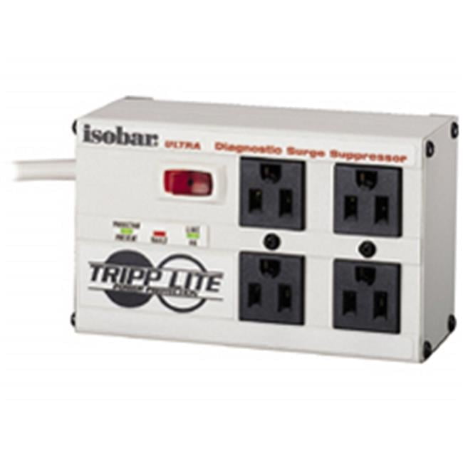 Tripp Lite 4-Outlet Isobar Surge Suppressor - Walmart.com