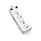 Tripp Lite 4-Outlet Medical-Grade Power Strip for Patient-Care Areas ...