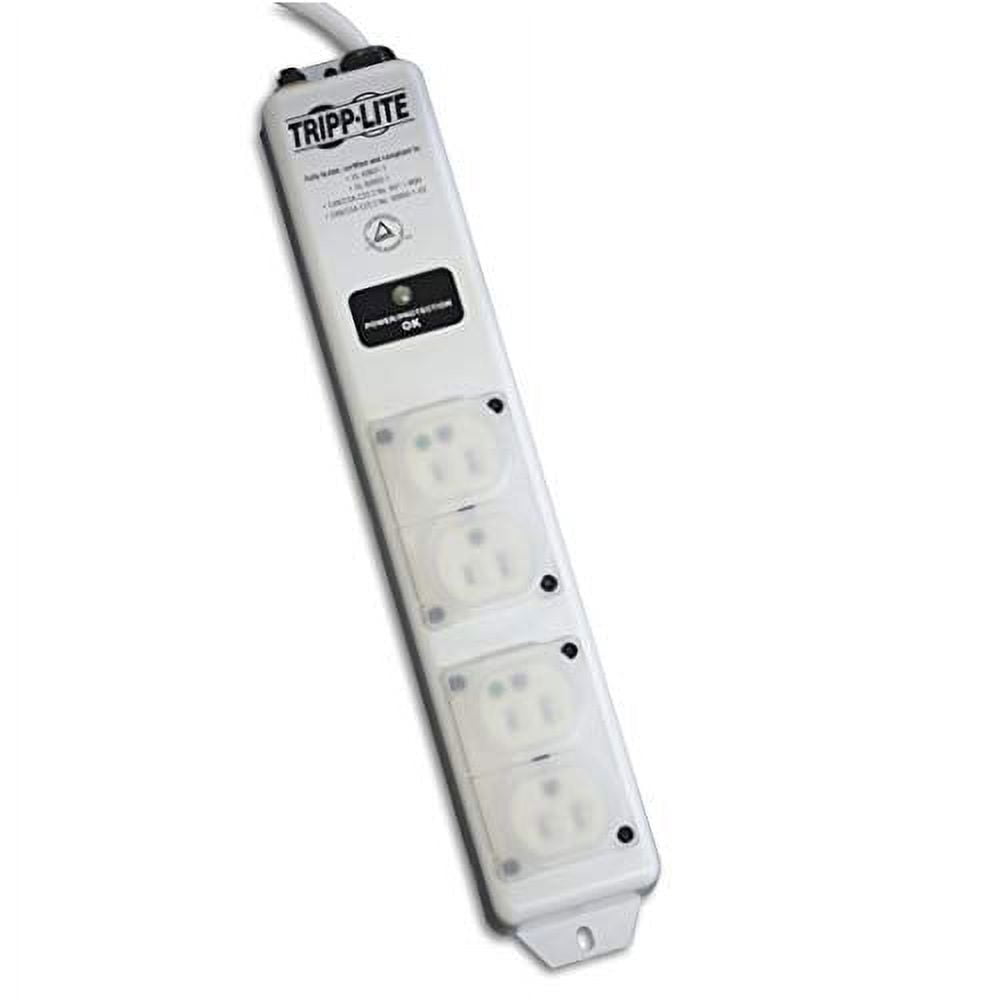 Tripp Lite 4 Outlet Medical Grade Surge Protector Power Strip, 15ft ...