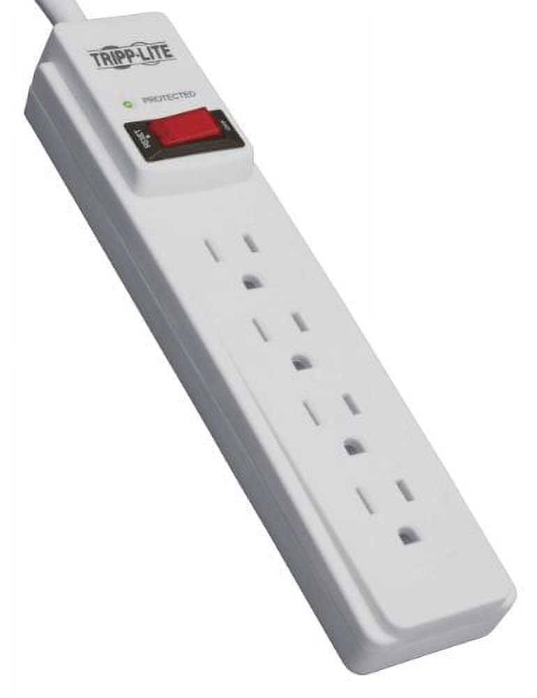 Tripp Lite 4 Outlet Surge Protector Power Strip, 4ft Cord, $1,000 ...
