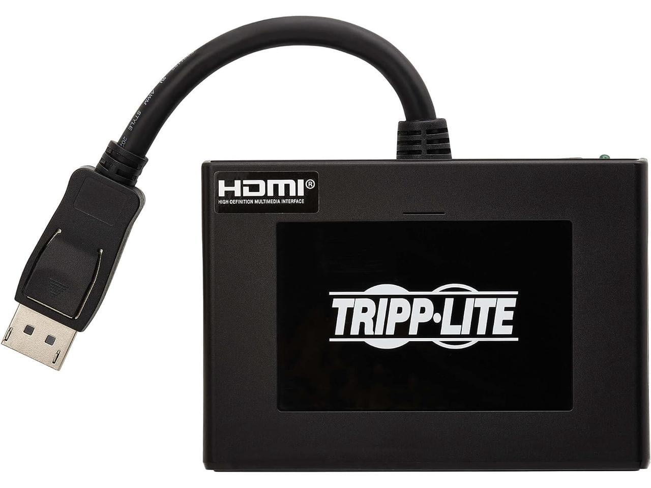 Tripp Lite 4-Port DisplayPort to HDMI Multi-Monitor Splitter, MST Hub, 4K 60 Hz, DP 1.2a, TAA ...