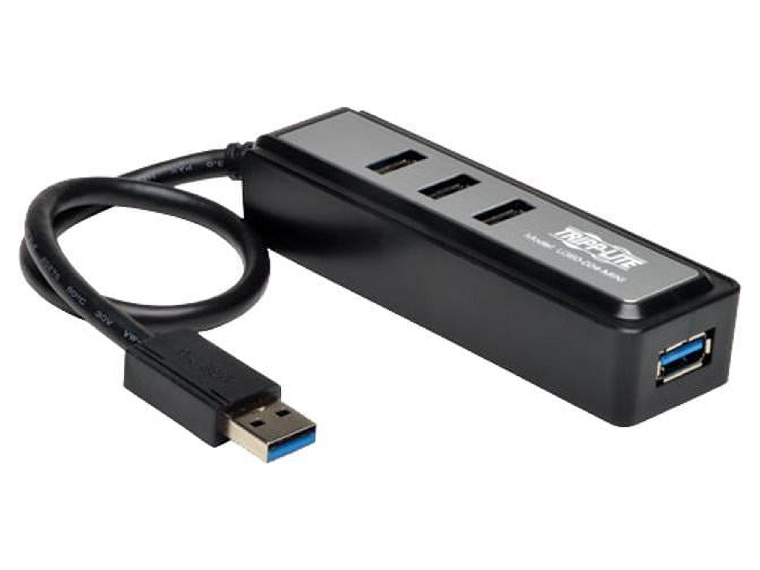 "Tripp Lite 4 Port USB 3.0 Hub, Portable, Super Speed Mini Hub with ...
