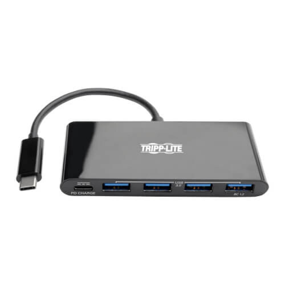 Tripp Lite 4-Port USB 3.1 Hub, 4x USB-A, Thunderbolt 3—PD Charging ...