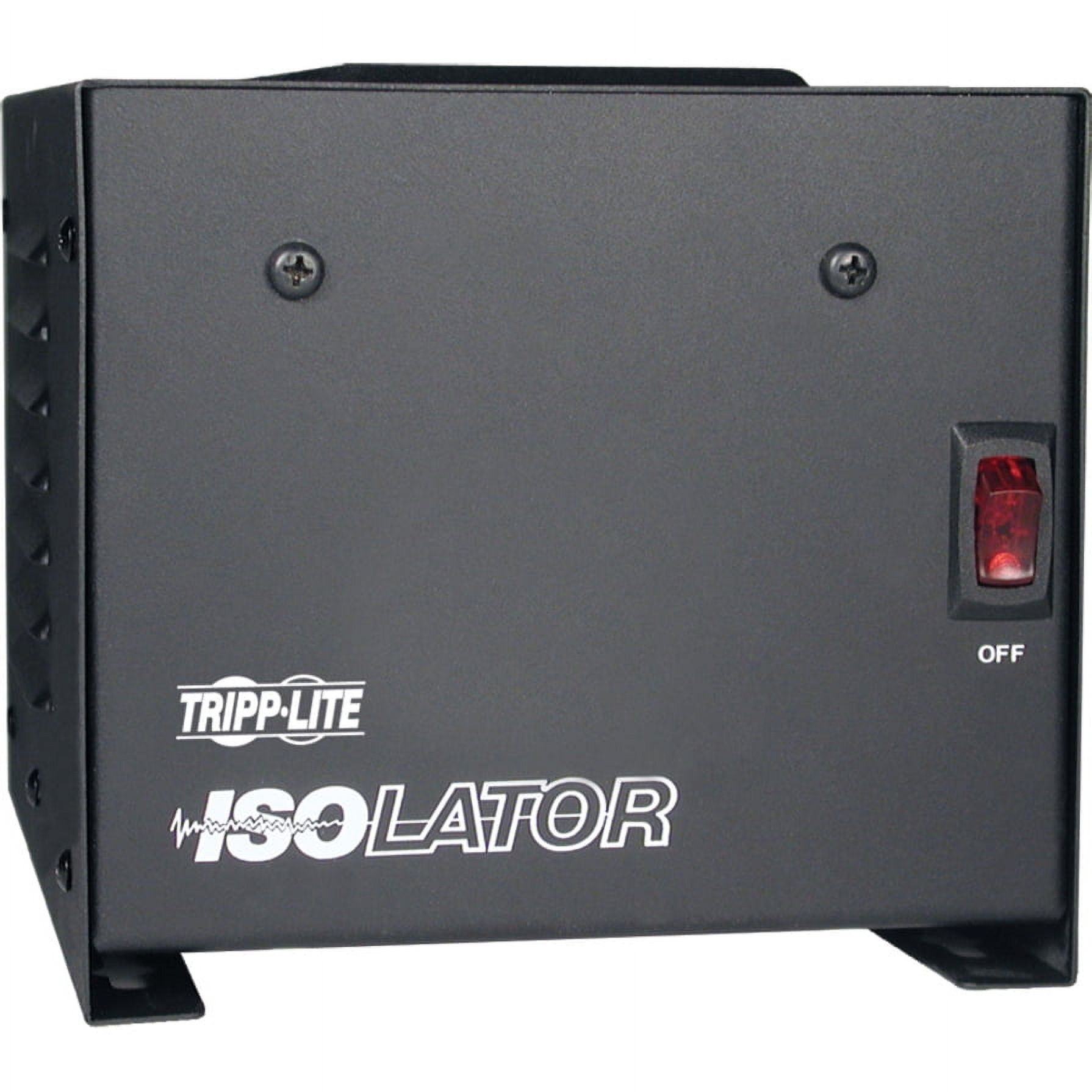 Tripp Lite 500W Isolation Transformer with Surge 120V 4 Outlet 6ft Cord ...