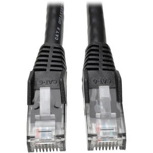 Tripp Lite 50ft Cat6 Gigabit Snagless Molded Patch Cable RJ45 M/M Black ...