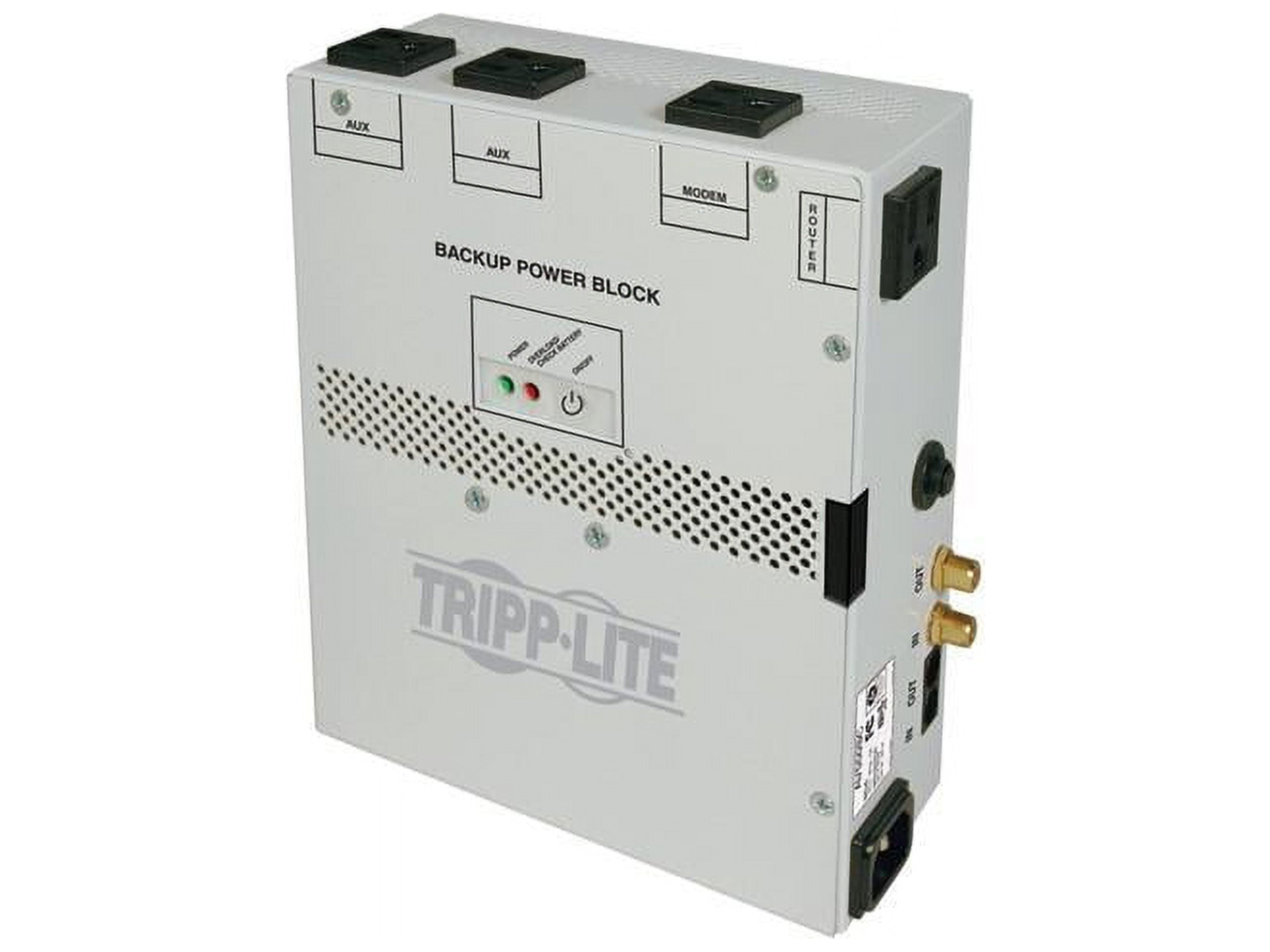 Tripp Lite 550 VA UPS, Backup Power Block for Structured Wiring Enclosure - Walmart.com