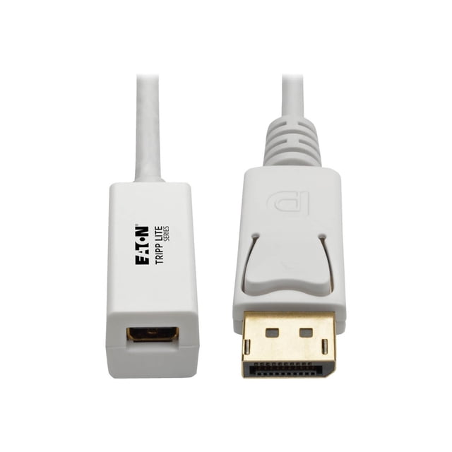 Tripp Lite 6" DisplayPort to Mini DisplayPort Cable Adapter (M/F ...