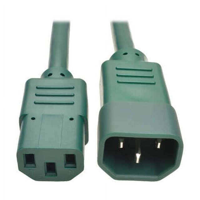 Tripp Lite 6ft Heavy Duty Extension Cord 15a 14 Awg C14 C13 Green 6 ...