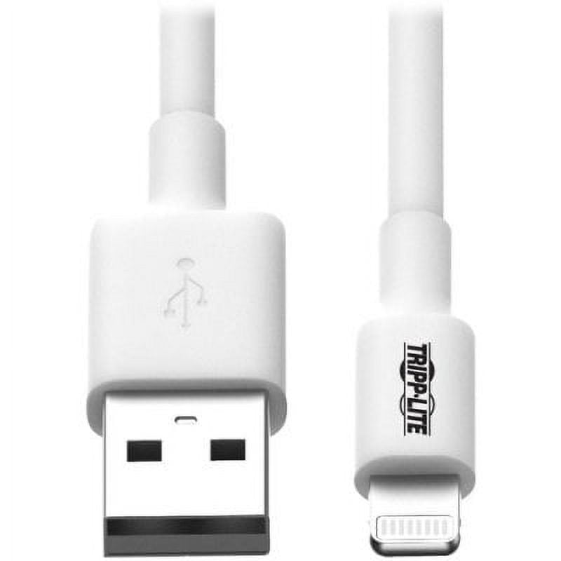 Tripp Lite 6ft Usb Lightning Charge Cable White 2m (M100006WH ...