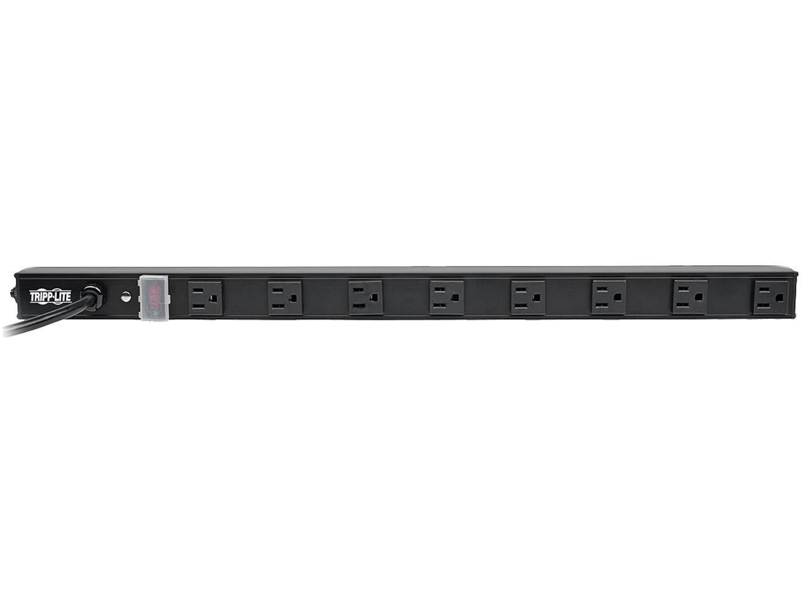 Tripp Lite 8-Outlet Vertical Power Strip, 120V, 15A, NEMA 5-15P, 15 ft ...