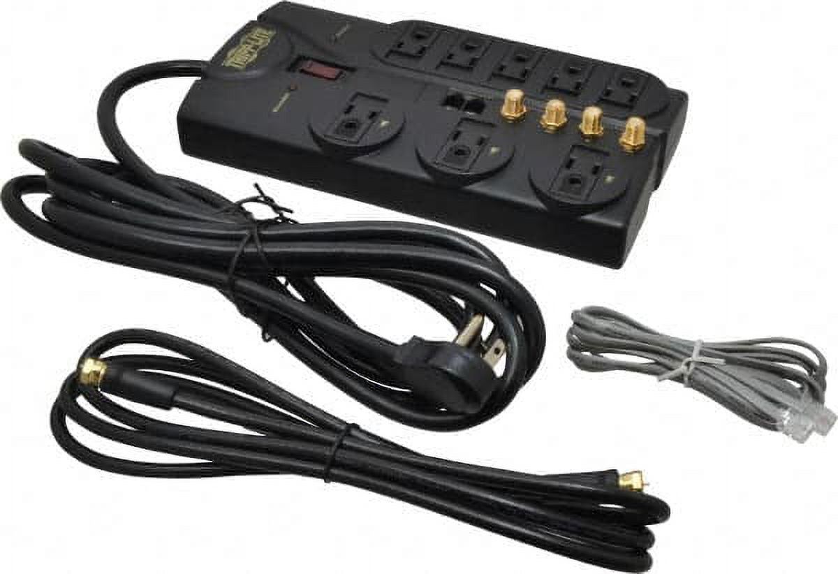 Tripp-Lite 8 Outlets, 120 Volts, 15 Amps, 10' Cord, Power Outlet Strip ...