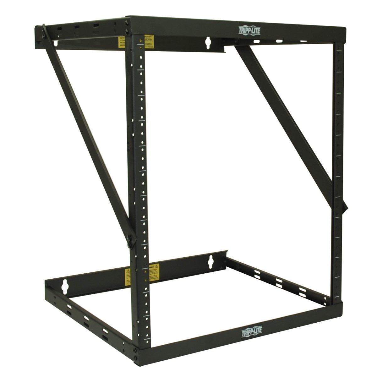 Tripp Lite 8U/12U/22U Expandable Wall-Mount 2-Post Open Frame Rack ...