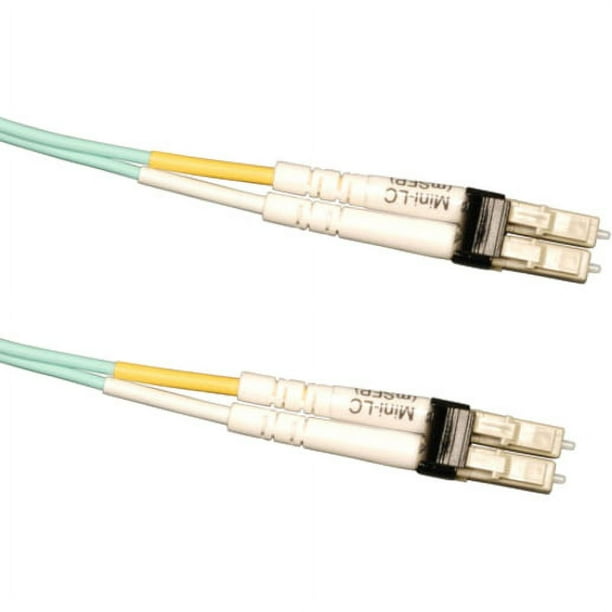 Tripp Lite 9.8ft Mini-LC M/M Duplex Multimode Fiber Patch Cable Aqua ...