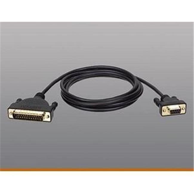 Tripp Lite AT-Serial Modem Cable 6ft 1 x D-Sub DB-9 1 x DB-25 Modem ...