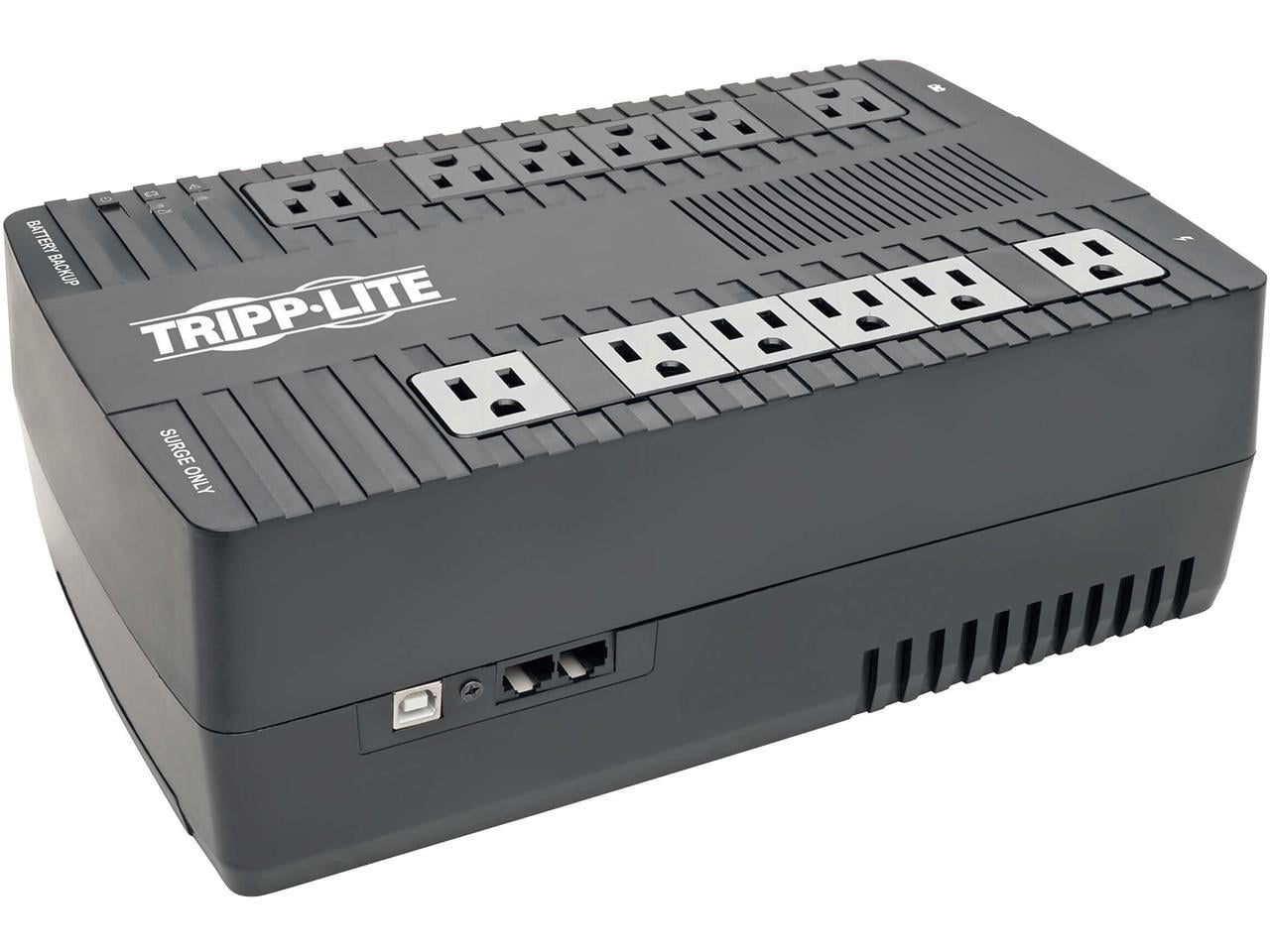 Tripp Lite AVR750U Series 750VA 450W Line-Interactive UPS - 12 NEMA 5 ...