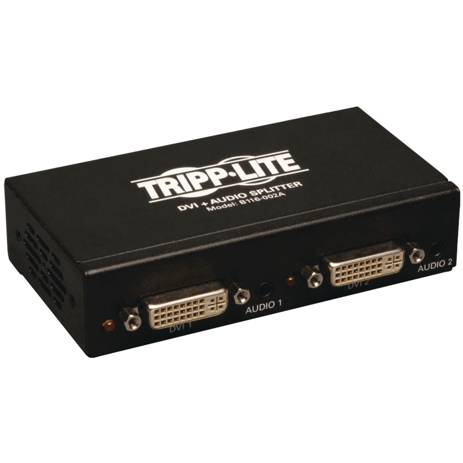 Tripp Lite B116-002A DVI Single Link Video / Audio Splitter/Booster, 2 ...