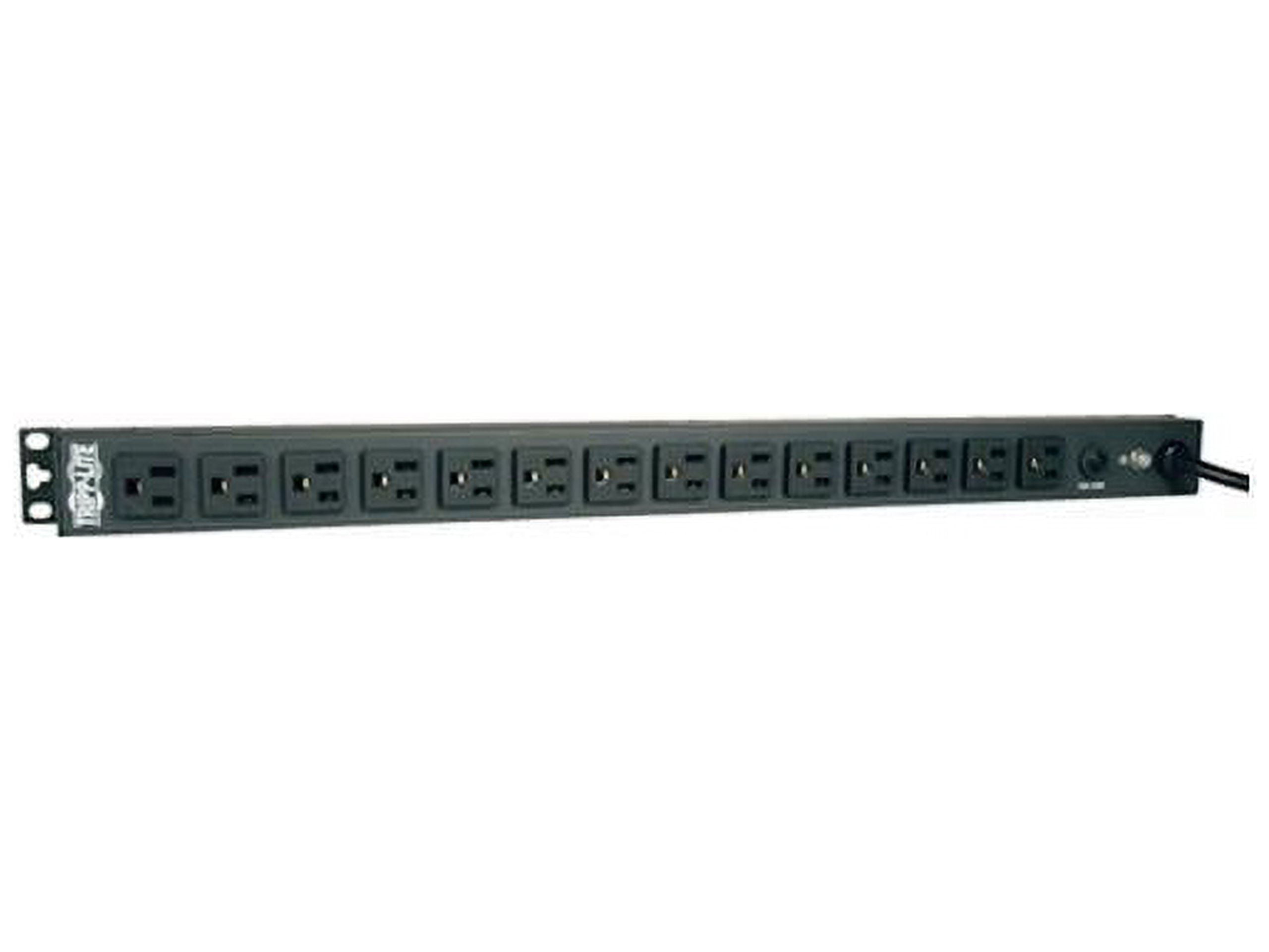 Tripp Lite Basic PDU, 15A, 14 Outlets (5-15R), 120V, 5-15P, 15 ft. Cord ...