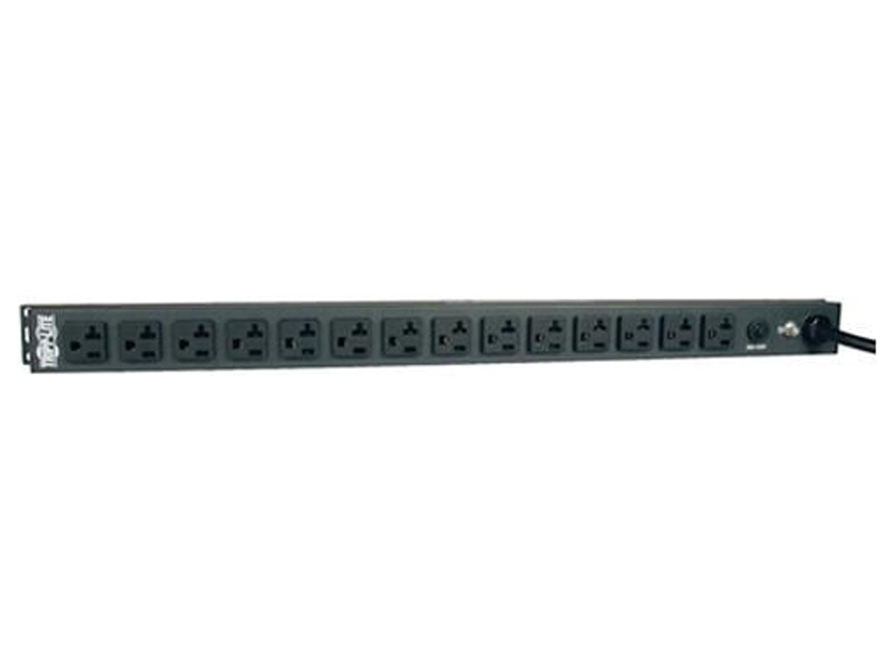 Tripp Lite Basic PDU, 20A, 14 Outlets (5-15/20R), 120V, L5-20P Input ...
