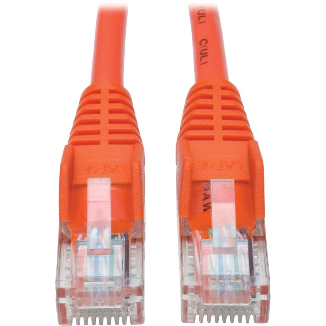 Tripp Lite Cat5e 350 MHz Snagless Molded UTP Patch Cable (RJ45 M/M ...