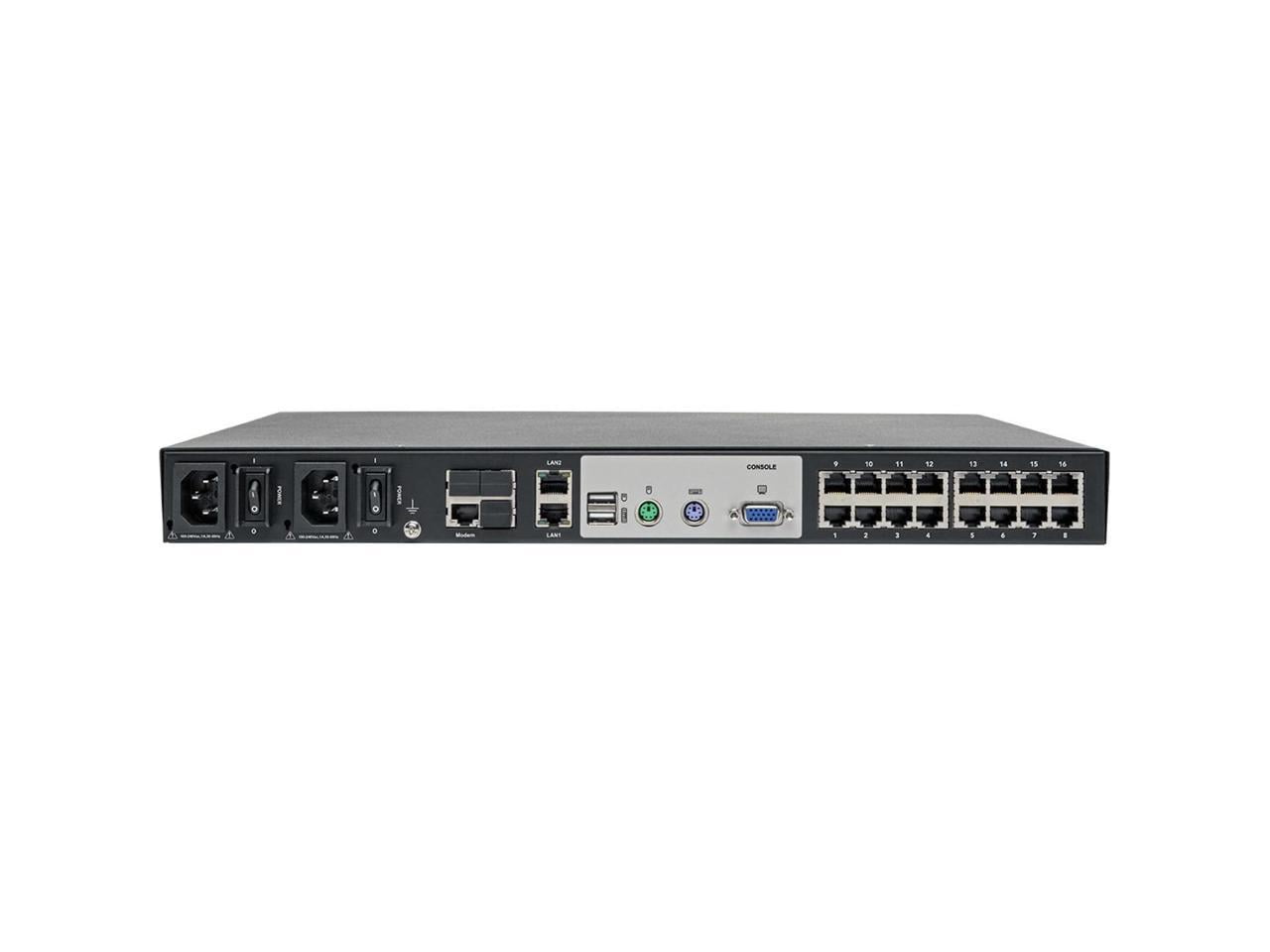 Eaton Tripp Lite series 16-Port Cat5 KVM over IP Switch with Virtual ...