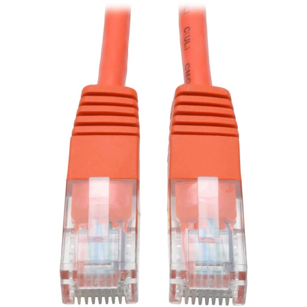 Tripp Lite Cat5e 350 MHz Molded (UTP) Ethernet Cable (RJ45 M/M) PoE ...