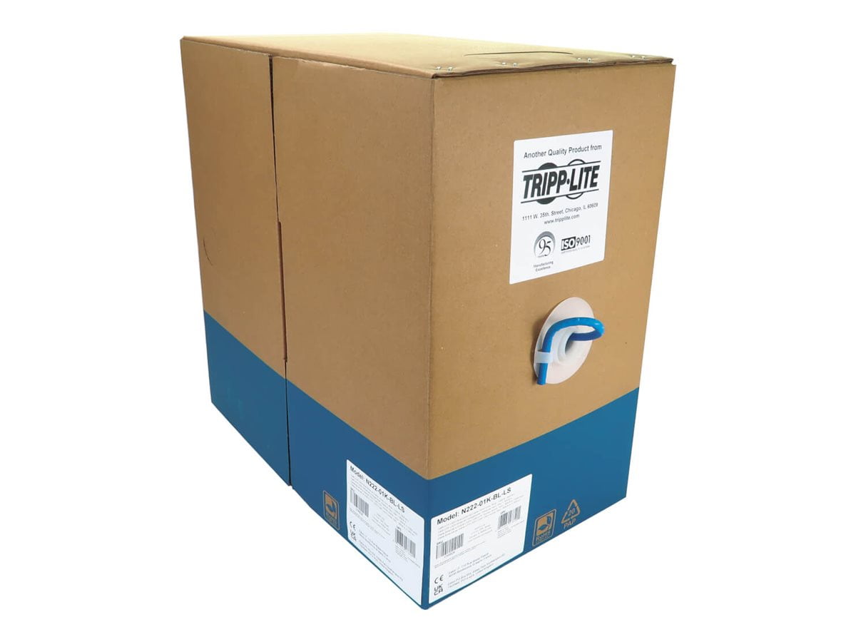 Tripp Lite 1000ft Cat6 1G Solid Core UTP Bulk Ethernet Cable Blue ...
