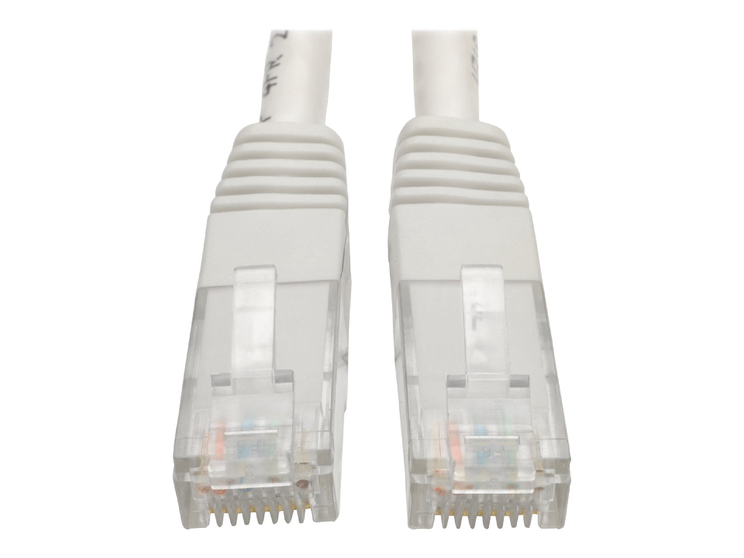 Tripp Lite Cat6 Gigabit Molded Patch Cable RJ45 M & M 550MHz 24 AWG ...