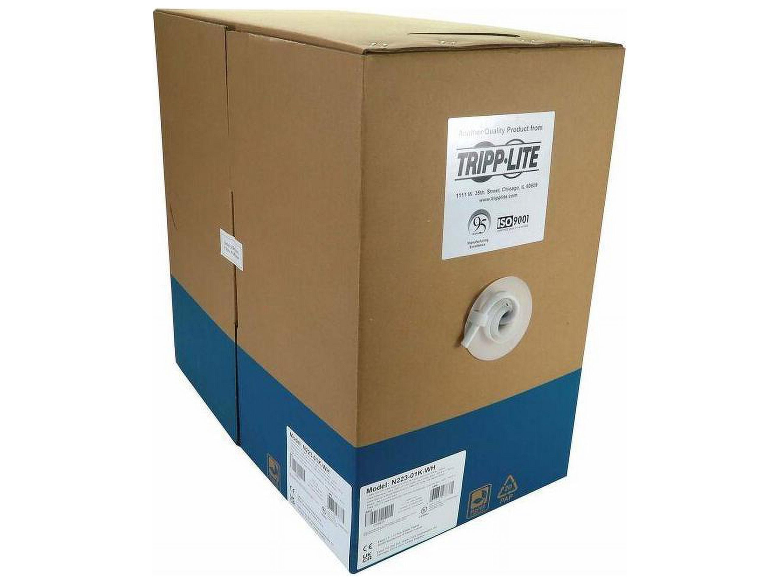 Tripp Lite Cat6a 10G Solid Core UTP Bulk Ethernet Cable, CMR Rated ...