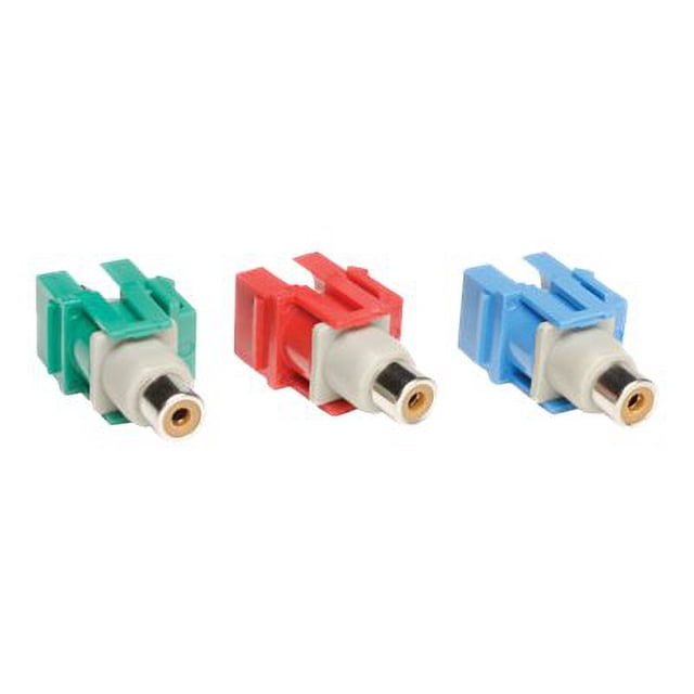 Tripp Lite Component Video Keystone Snap-In Module Kit ( R, G, B ...