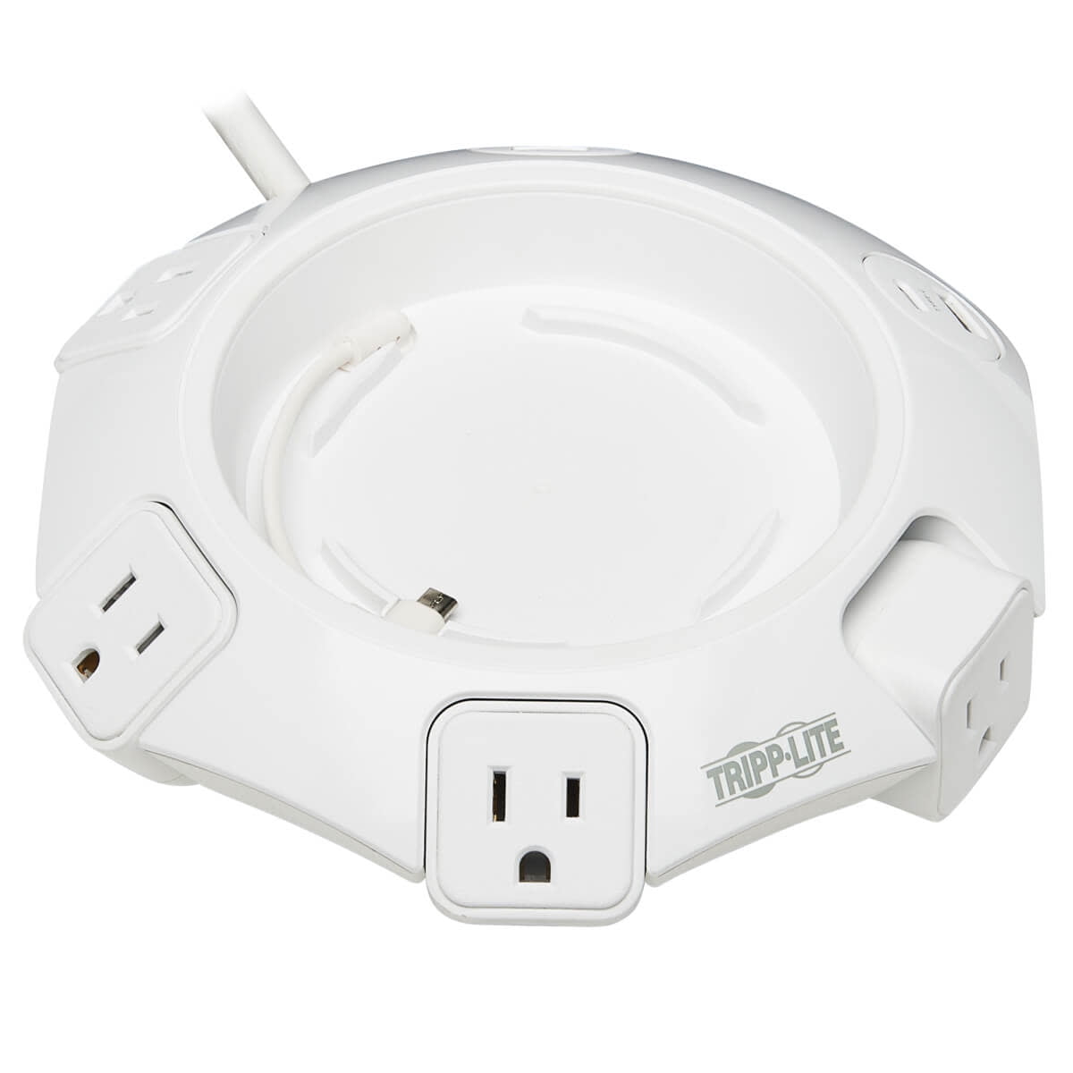 Tripp Lite Conference Power Surge Protector - 4 NEMA 5-15R Outlets, USB ...