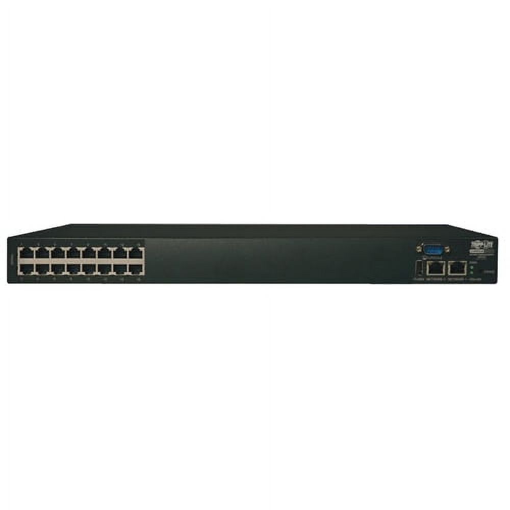 16-Port Serial Console/Terminal Server Management Switch, TAA Compliant ...