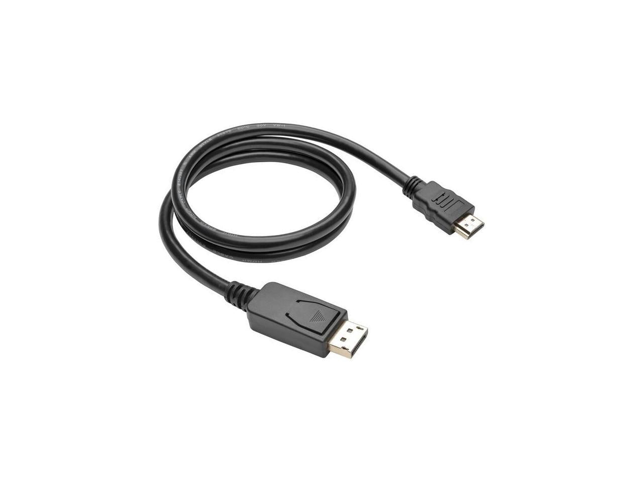 Tripp Lite DisplayPort 1.2 to HD Adapter Cable, DP with Latches to HDMI ...