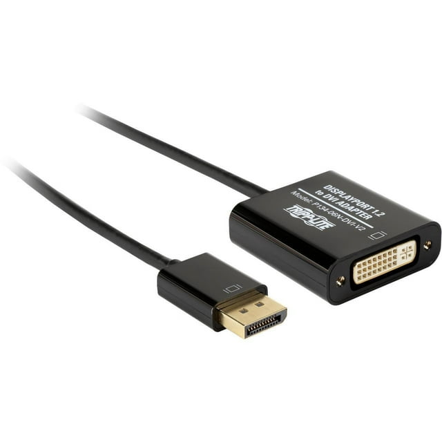 Tripp Lite DisplayPort to DVI Active Cable Adapter, DP 1.2, Converter ...